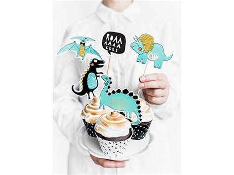 5 TOPOS BOLO DINOSSAUROS Festamania Artigos Para Festas E Cake Design