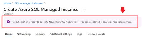 Registrieren In Der Featurewelle Vom November 2022 Azure Sql Managed Instance Microsoft Learn