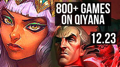 QIYANA Vs SWAIN MID 17 3 23 Legendary 800 Games 800K Mastery