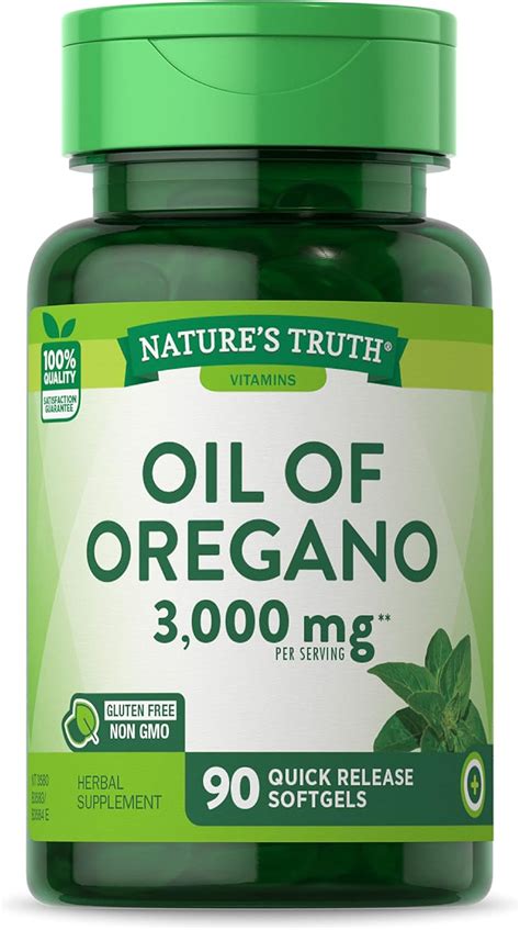 Amazon Nature s Truth Cápsulas de cápsulas blandas de aceite de