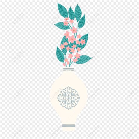 Jarr N De Cer Mica Con Flores Rosas Modelo Modelo Png Im Genes Gratis