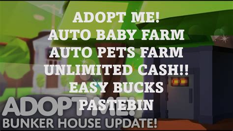 ADOPT ME FREE ROBLOX SCRIPT HACK AUTO BABY FARM AUTO PET FARM
