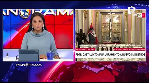 Pedro Castillo Tom Juramento A Cuatro Nuevos Ministros De Estado