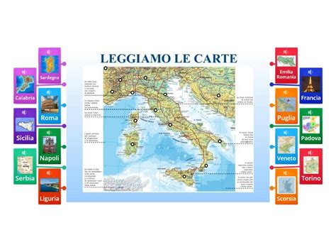 Carte Geografiche Labelled Diagram