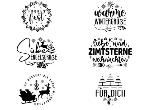 Frohe Weihnachten Plotter File SVG Weihnachten Svg Bundle Etsy
