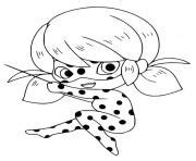 Coloriage Miraculous Super Fille Jecolorie