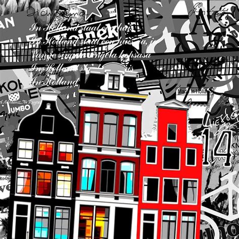Made In Holland Van Jole Art Annejole Jacobs De Jongh Op Canvas