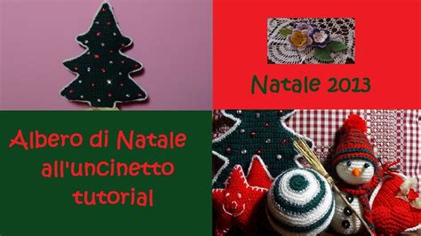 Albero Di Natale All Uncinetto Tutorial YouTube