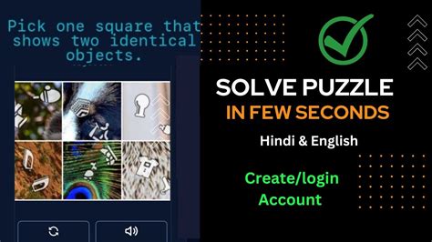 pick one square that shows two identical objects solve puzzle of two identical objects youtube
