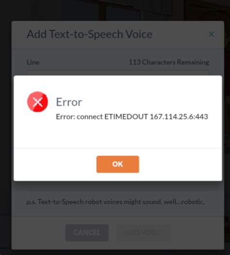 Character Text To Speech Not Working Issue 216 Wrapper Offline