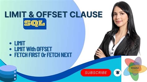 SQL LIMIT OFFSET SQL TOP FETCH FIRST FETCH NEXT Clauses