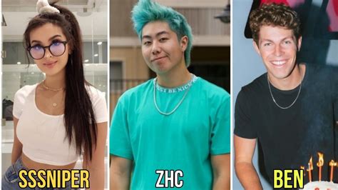ZHC Vs Ben Azelart Vs Sssniperwolf Lifestyle Comparison 2024 RW Facts
