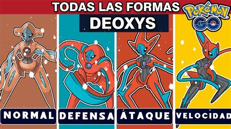 DEOXYS FORMA DEFENSA en POKÉMON GO Cómo CONSEGUIR a DEOXYS y sus