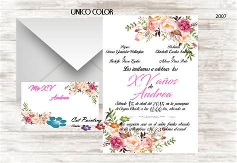 Invitaciones De 15 Años Para Editar E Imprimir Gratis Las Mejores