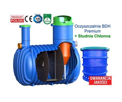 Oczyszczalnia Biologiczna BDH 4 ze Studnią Chłonną sklep wmn pl