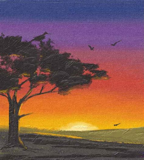 C Mo Pintar Un Atardecer F Cil Arteescuela