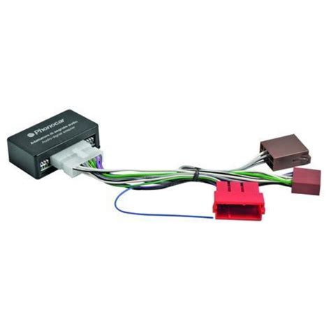 Câble PHONOCAR autoradio avec connecteurs ISO compatible avec AUDI VW