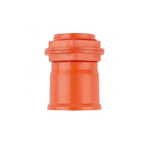 TERMINAL CONDUIT PVC 25 MM CON 2 TUERCAS PLASTICAS