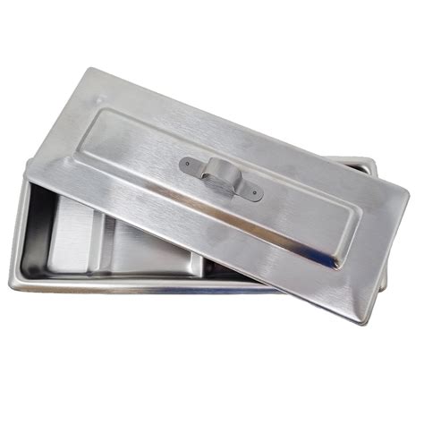 CHAROLA CH PARA SOLUCION CON TAPA 3 X 22 X 8 CM