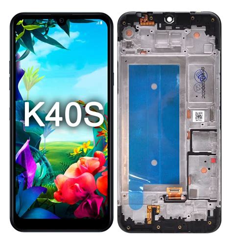 Tela LCD Display Touch Frontal Para LG K40s Aro Cell Display