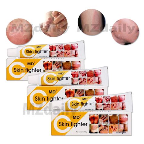 SET 3 Original MD Skin Fighter Cream For Skin Allergies Or Fungis 15gm