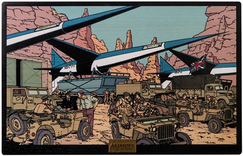 Tirage de luxe sur bois Blake Mortimer Le Dernier Espadon scène n24