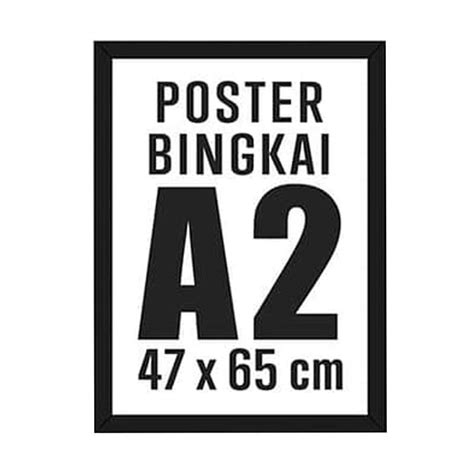 Harga Bingkai Poster Tulisan