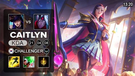 Caitlyn Vs Varus ADC KR Challenger Patch 13 20 Season 13 YouTube