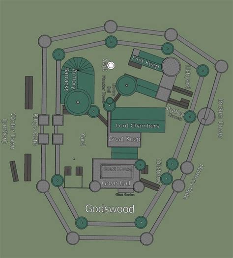 Winterfell Castle Floor Plan Floorplans Click