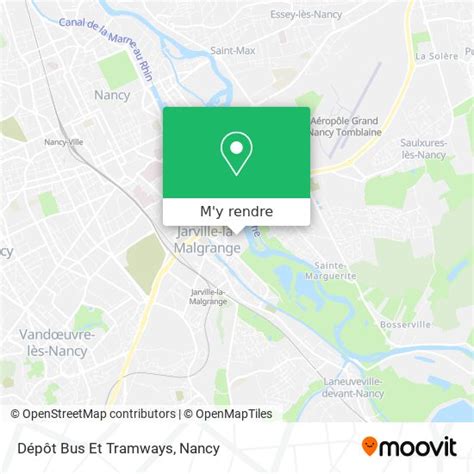 Comment aller à Dépôt Bus Et Tramways à Nancy en bus ou train