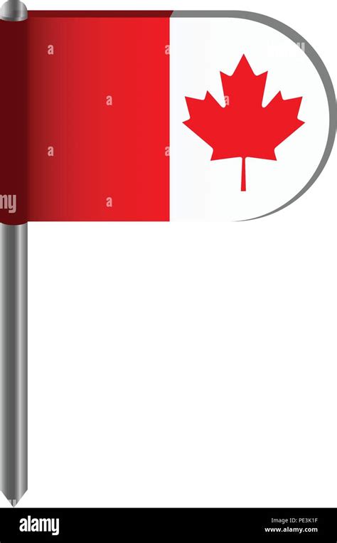 Isolated Flag Of Canada Vector Illustration Design Stock Vector Image