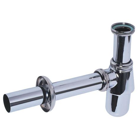 WIRQUIN Siphon de lavabo en laiton chromé réglable en hauteur Réf