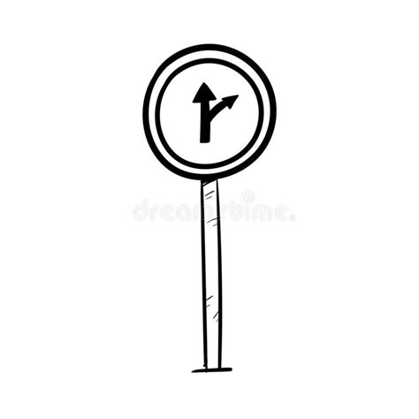 Las Se Ales De Tr Fico Garabatean Vector Del Icono Stock De Ilustraci N