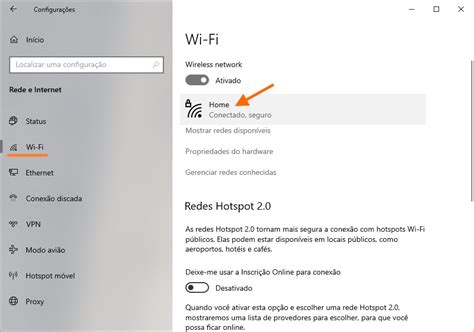 Como mudar o perfil de rede Público ou Particular no Windows 10
