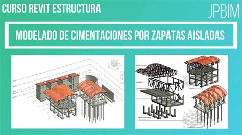 Video 5 Modelado De Zapatas Cimentaciones Parte 1 CURSO REVIT