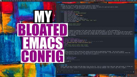 looking at my doom emacs config dt live youtube