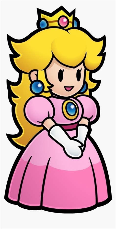 Princess Peach Svg