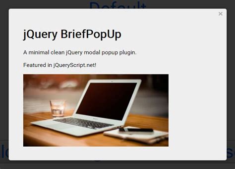 Jquery Dialog Plugins April