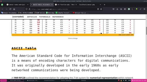 membuat aplikasi enkripsi caesar chiper php youtube