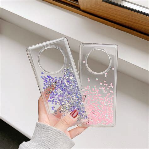 เคสโทรศพทมอถอแบบใส มทรายไหล แตงกลตเตอร เพชร 3D สาหรบ OPPO A98