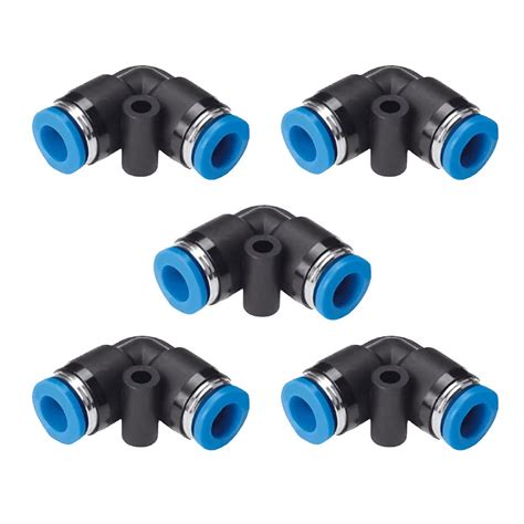 Hosemart Mm X Mm Elbow Pneumatic Pu Joint Push Quick Connector