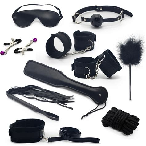 Frisky Tame 10 Pcs Sex Furniture Bondage Restraints Kit Adult Games Sex Toys For Couple