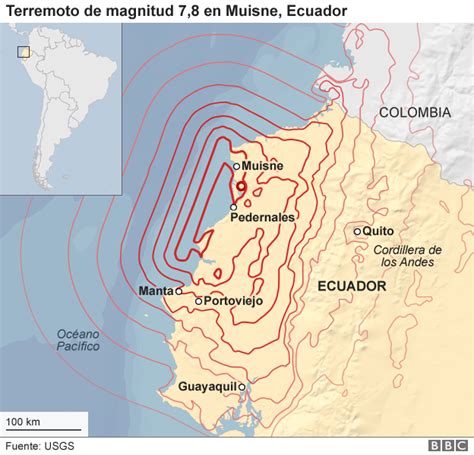 Terremoto De Magnitud 7 8 En La Zona Costera De Ecuador Deja Al Menos