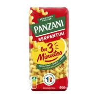 P Tes Serpentini Cuisson Rapide Panzani Le Paquet De G Prix