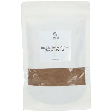 SHANAB PHARMA Brasilianischer Grüner Propolis Extrakt 80 g Shop Apotheke