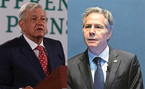 AMLO y Antony Blinken se reúnen en Palacio Nacional para hablar sobre