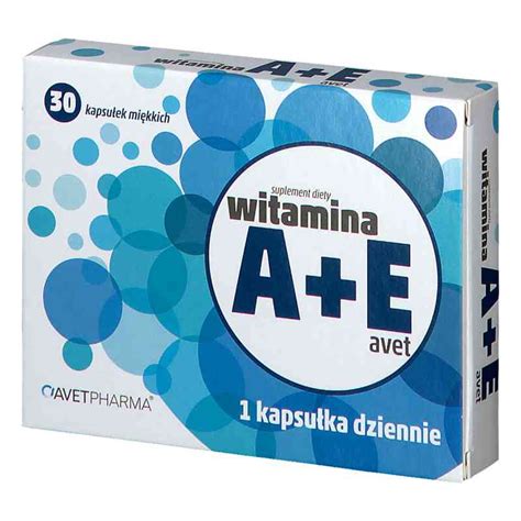 Witamina A E Kapsu Ki Kaps Apteka Internetowa Apo Discounter Pl