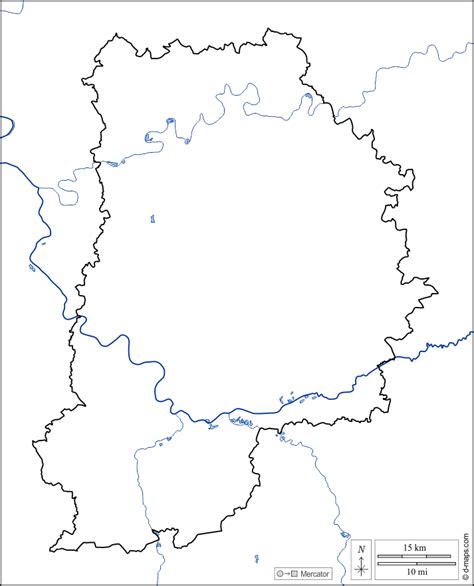 Seine et Marne carte géographique gratuite carte géographique muette