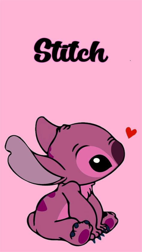 Pink Stitch Stitch Drawing Lilo And Stitch Drawings Angel Lilo