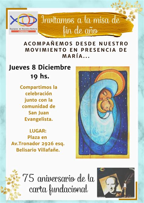 Celebrando los 75 años de la Carta Fundacional junto a Maria ENS